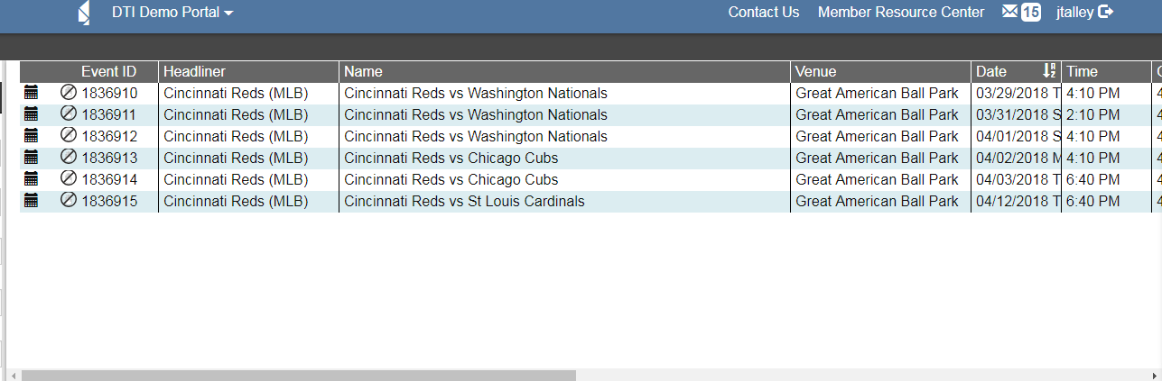 Your DTI Portal: Manage Inventory Page (Part II: The Event Pane) – DTI