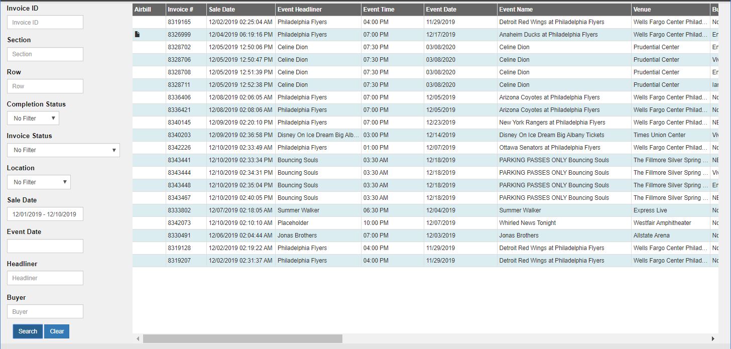 NEW FEATURE: Invoice Register – DTI